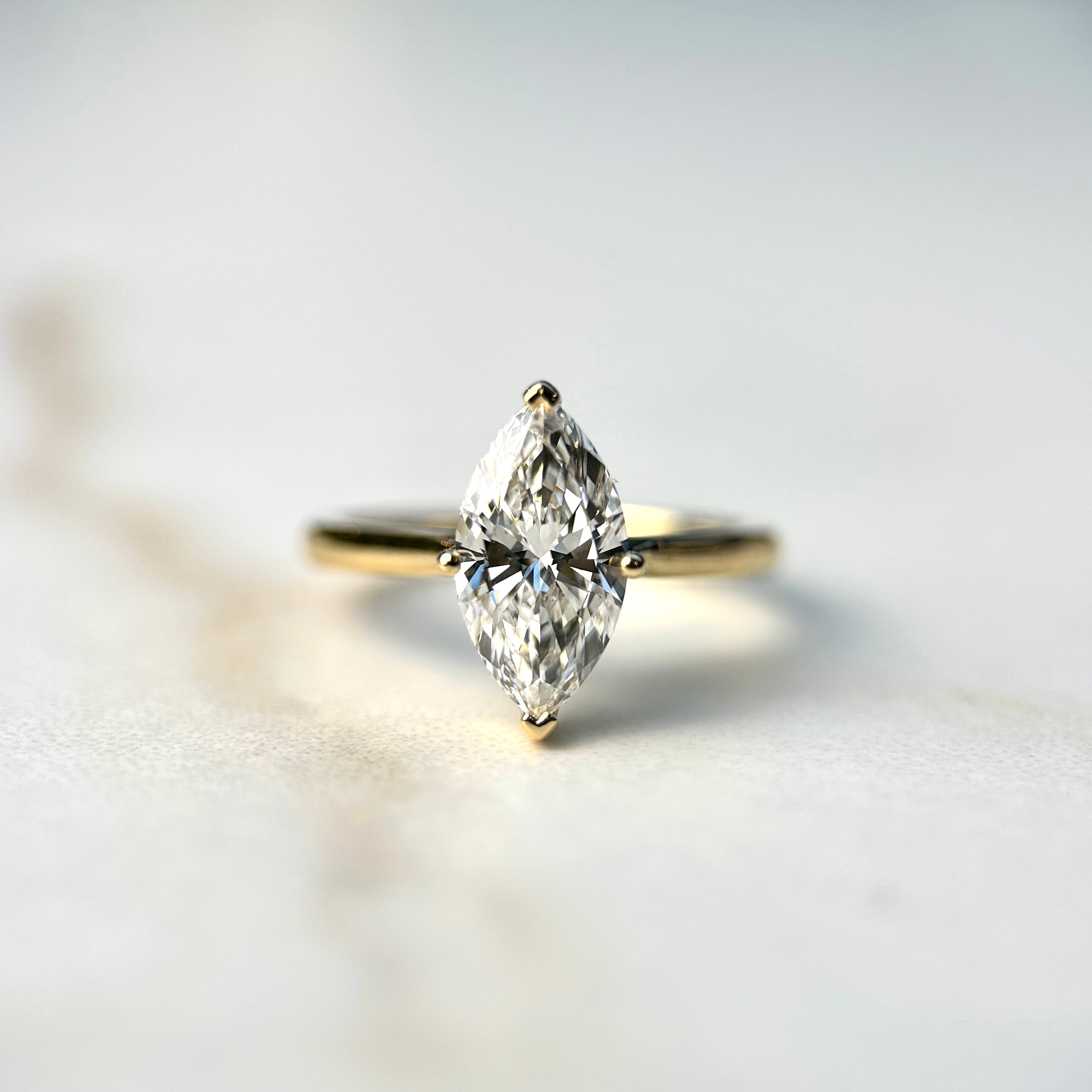 Marquise Engagement Rings – London Diamonds